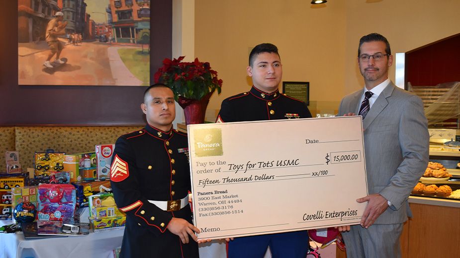 Covelli Enterprises Donates $15K, Presents to Toys for Tots | The ... Covelli Enterprises Donates $15K, Presents to Toys for Tots | The ...