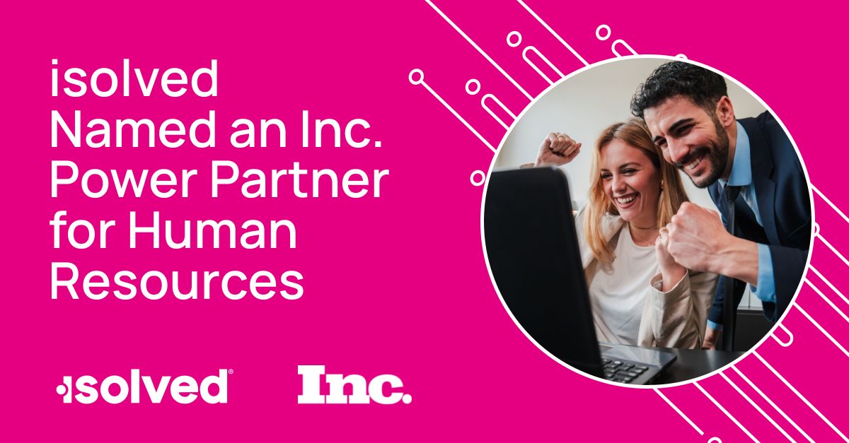 Brad Ronek on LinkedIn: Big news🎇 isolved is a 2024 Inc. Power Partner ... Brad Ronek on LinkedIn: Big news🎇 isolved is a 2024 Inc. Power Partner ...