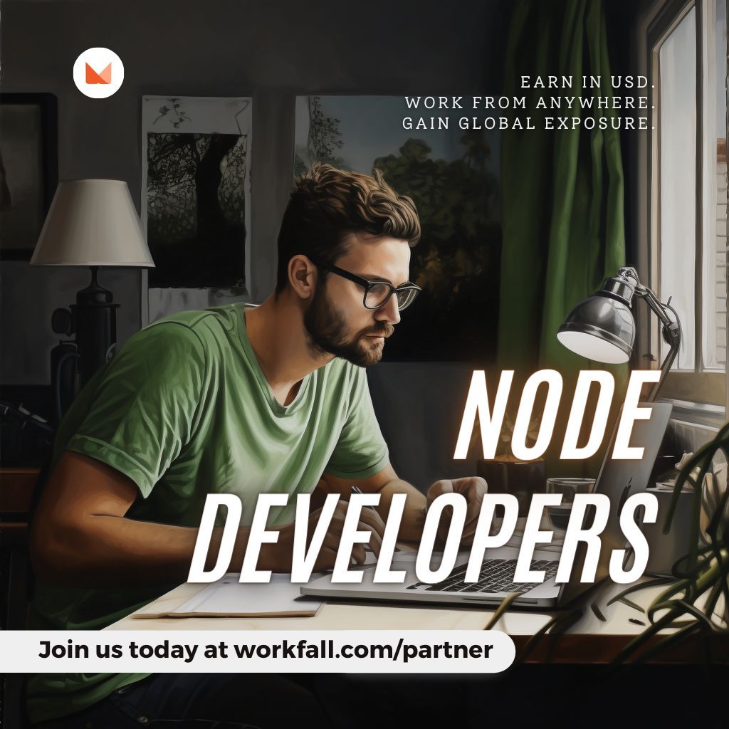 Workfall on LinkedIn: #node #workfall #softwaredevelopers #remotework Workfall on LinkedIn: #node #workfall #softwaredevelopers #remotework