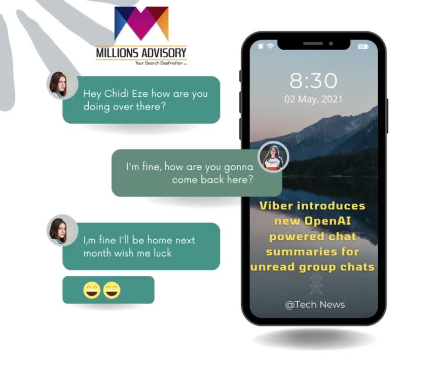Millions Advisory on LinkedIn: Viber introduces new OpenAI powered chat ... Millions Advisory on LinkedIn: Viber introduces new OpenAI powered chat ...