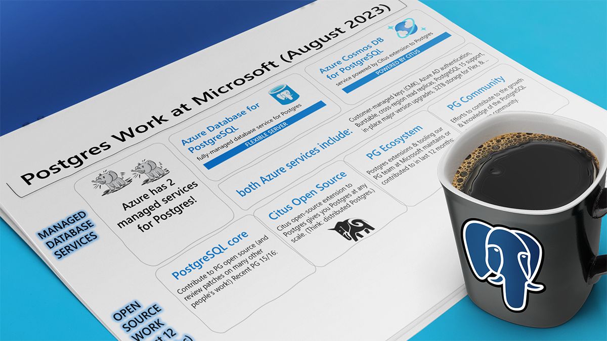 Azure Cosmos DB on LinkedIn: What’s new with Postgres at Microsoft ... Azure Cosmos DB on LinkedIn: What’s new with Postgres at Microsoft ...