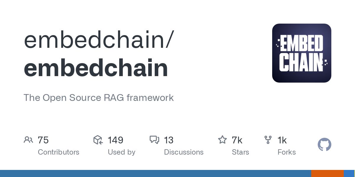 GitHub - embedchain/embedchain: Personalizing LLM Responses | Mike ... GitHub - embedchain/embedchain: Personalizing LLM Responses | Mike ...