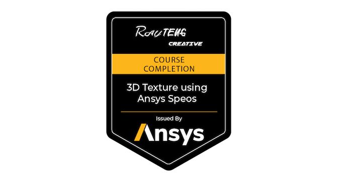 Dhanush Samarla on LinkedIn: Ansys Course Completion: 3D Texture using ... Dhanush Samarla on LinkedIn: Ansys Course Completion: 3D Texture using ...