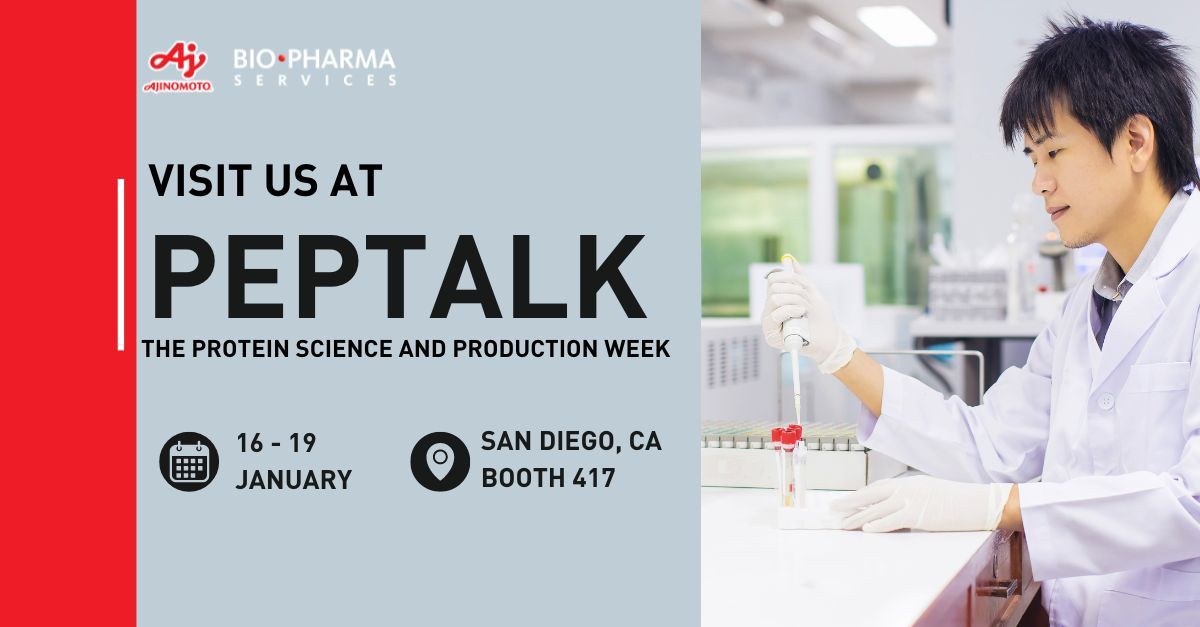 Ajinomoto Bio-Pharma Services on LinkedIn: #peptalk2024 #oligo #peptide ... Ajinomoto Bio-Pharma Services on LinkedIn: #peptalk2024 #oligo #peptide ...