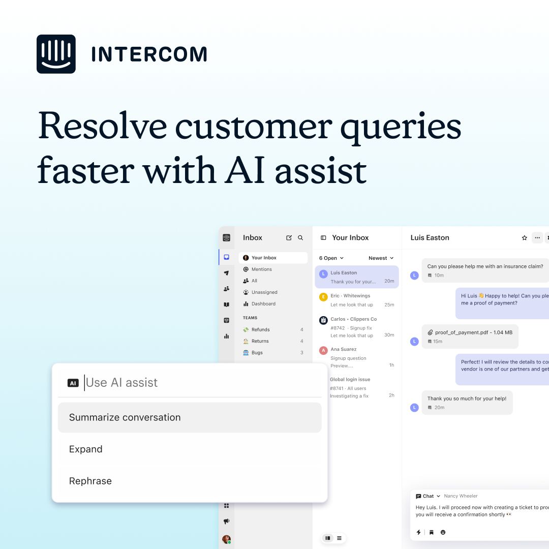 Intercom on LinkedIn: AI-powered customer service software | Intercom Intercom on LinkedIn: AI-powered customer service software | Intercom