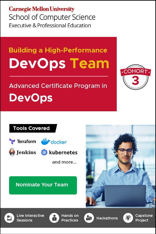 TalentSprint on LinkedIn: DevOps Course: Advanced Certification at CMU TalentSprint on LinkedIn: DevOps Course: Advanced Certification at CMU