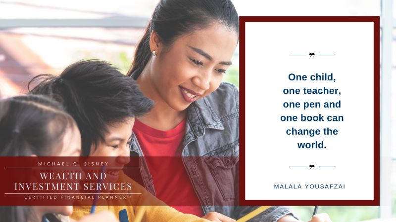 Michael Sisney, CFP® on LinkedIn: #malalayousafzai #mondaymotivation Michael Sisney, CFP® on LinkedIn: #malalayousafzai #mondaymotivation