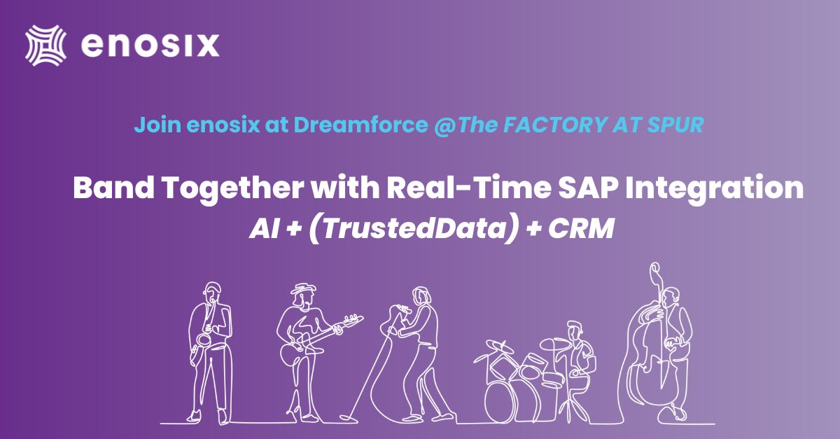 Meet us at Dreamforce 2023 | enosix Meet us at Dreamforce 2023 | enosix