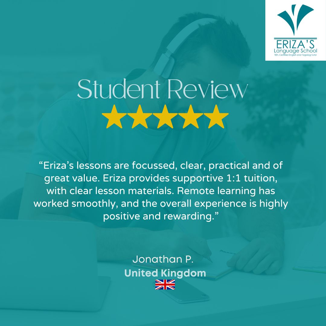#languagelearning #studentfeedback #learntagalog #erizaslanguageschool ... #languagelearning #studentfeedback #learntagalog #erizaslanguageschool ...
