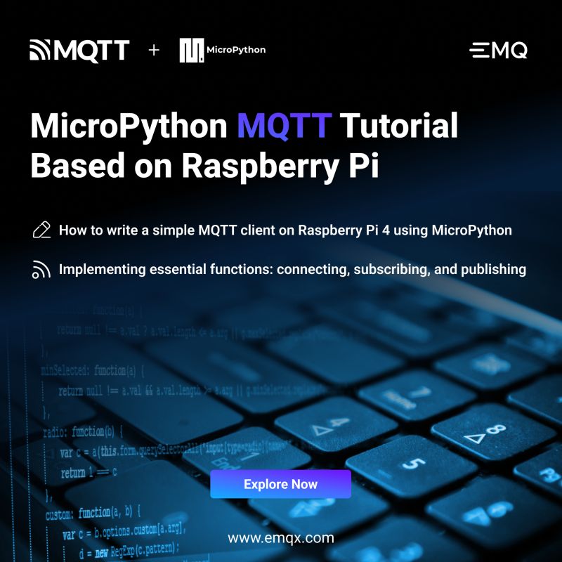 MicroPython MQTT Tutorial Based on Raspberry Pi | Manan Sethi MicroPython MQTT Tutorial Based on Raspberry Pi | Manan Sethi