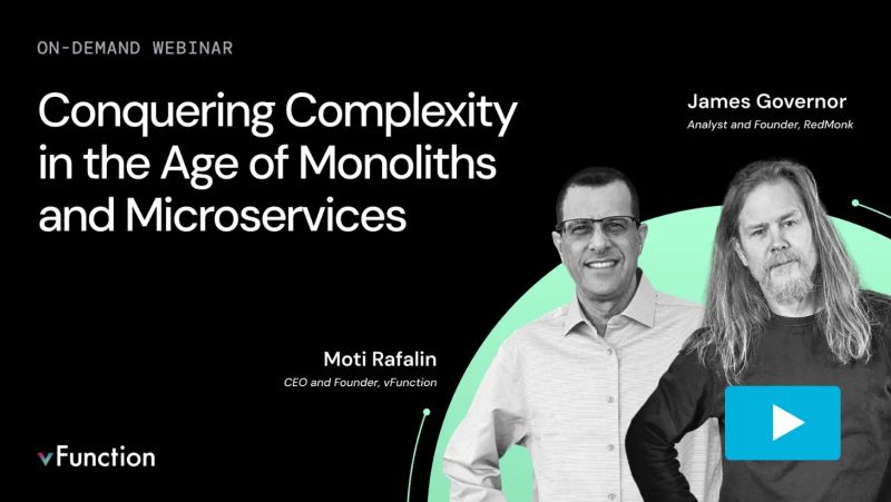 vFunction on LinkedIn: Conquering Complexity in the Age of Monoliths ... vFunction on LinkedIn: Conquering Complexity in the Age of Monoliths ...