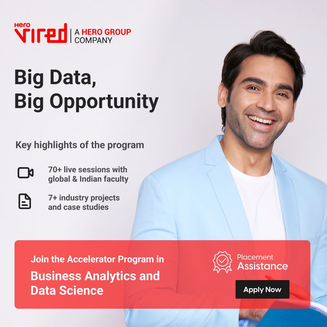 Hero Vired on LinkedIn: Accelerator Program in Business Analytics and ... Hero Vired on LinkedIn: Accelerator Program in Business Analytics and ...