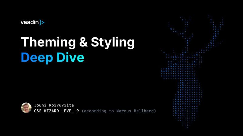 Vaadin on LinkedIn: Vaadin theming deep dive - Tips, tricks, and CSS ... Vaadin on LinkedIn: Vaadin theming deep dive - Tips, tricks, and CSS ...