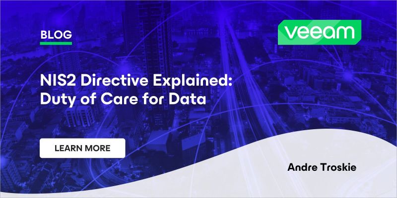 Ronald S. on LinkedIn: NIS2 Directive Explained: Duty of Care for Data Ronald S. on LinkedIn: NIS2 Directive Explained: Duty of Care for Data