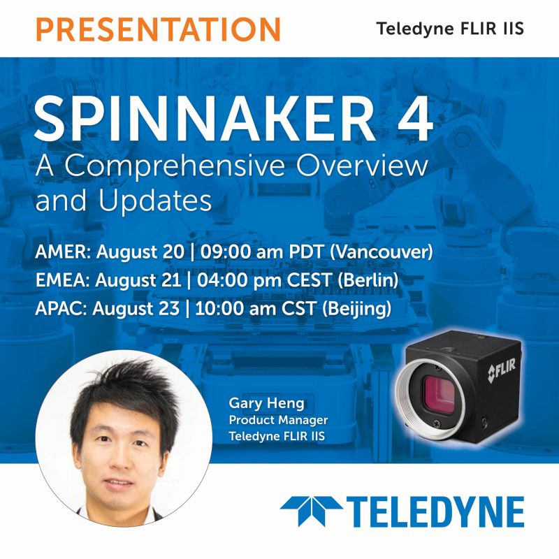 Teledyne FLIR on LinkedIn: #spinnaker4 #teledyne #flir #iis #webinars # ... Teledyne FLIR on LinkedIn: #spinnaker4 #teledyne #flir #iis #webinars # ...
