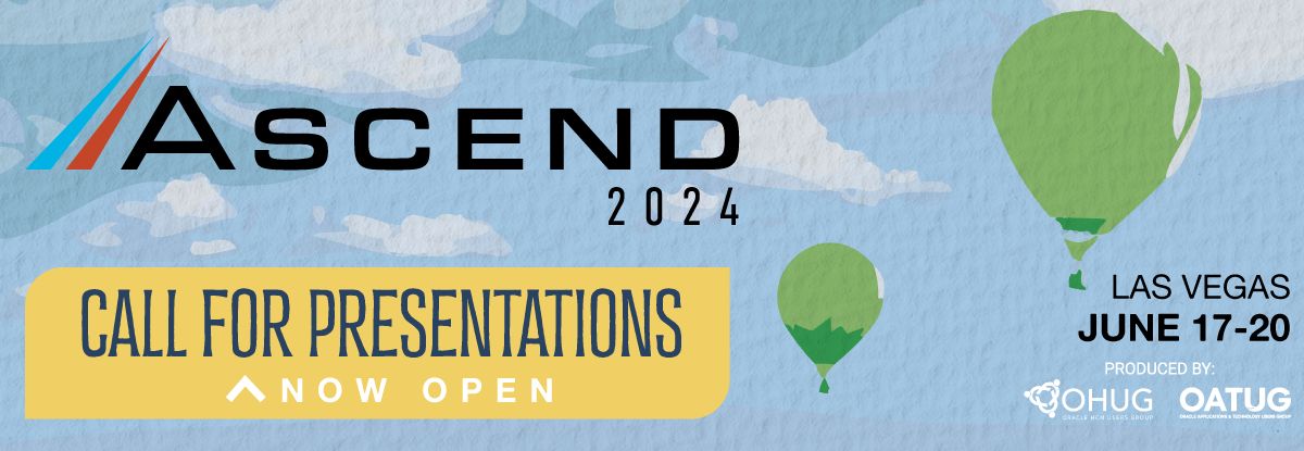 Oracle HCM Users Group (OHUG) on LinkedIn: #oracle #ascend2024 # ... Oracle HCM Users Group (OHUG) on LinkedIn: #oracle #ascend2024 # ...