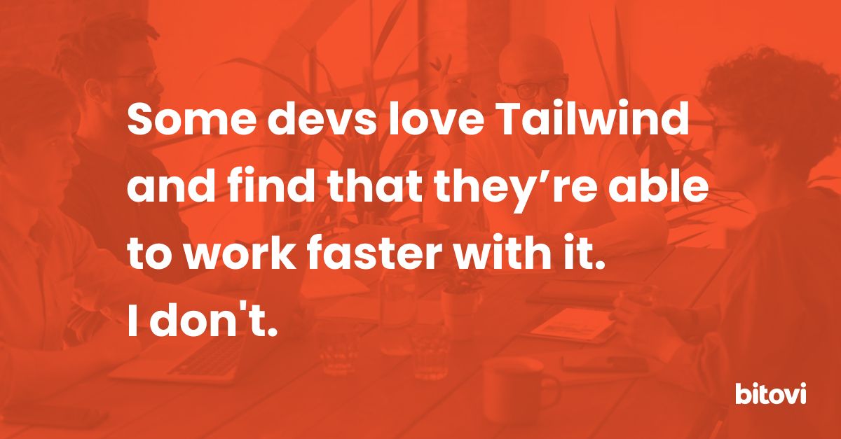 Bitovi on LinkedIn: #frontend #tailwind #css #frontenddevelopers # ... Bitovi on LinkedIn: #frontend #tailwind #css #frontenddevelopers # ...