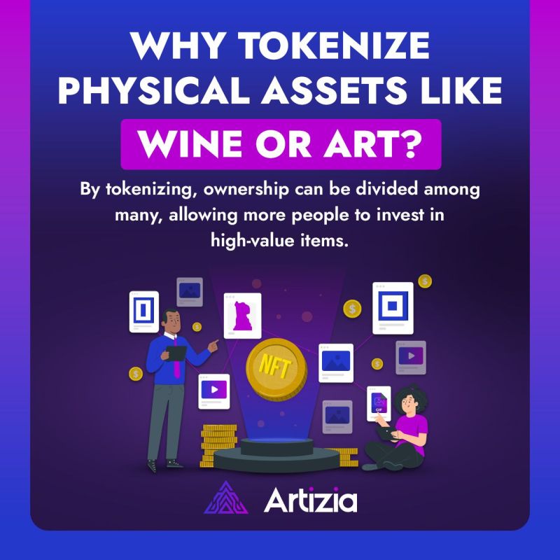 Artizia on LinkedIn: 🍷🎨 Ever wondered why we tokenize physical assets ... Artizia on LinkedIn: 🍷🎨 Ever wondered why we tokenize physical assets ...