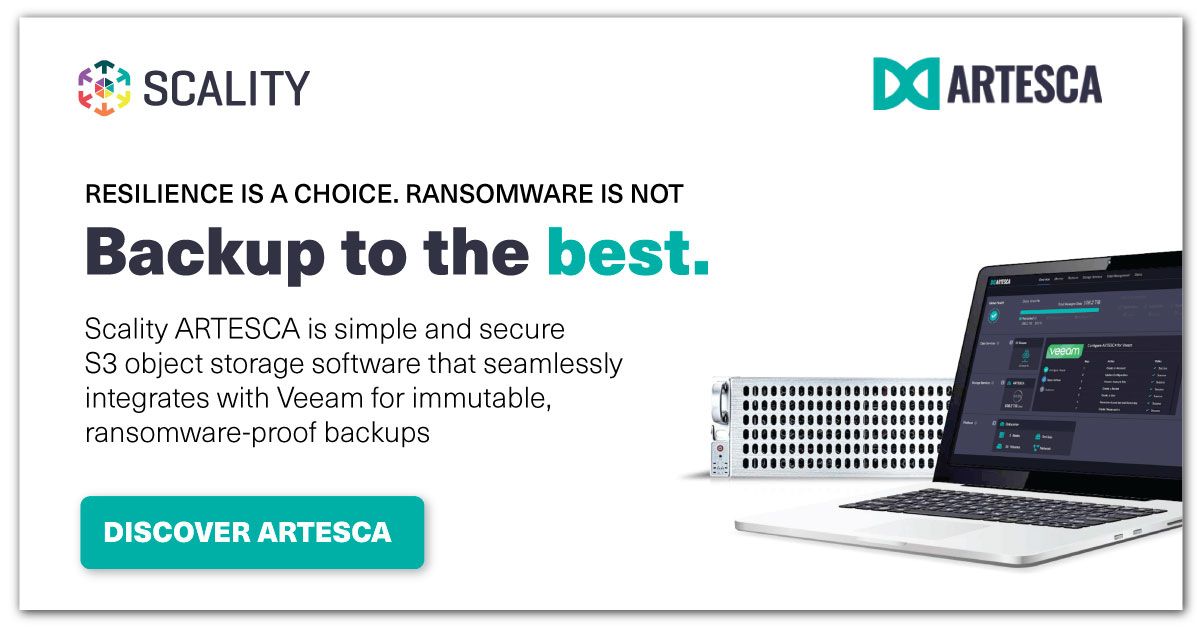 Scality on LinkedIn: Secure S3 Object Lock Backup Solutions | ARTESCA Scality on LinkedIn: Secure S3 Object Lock Backup Solutions | ARTESCA