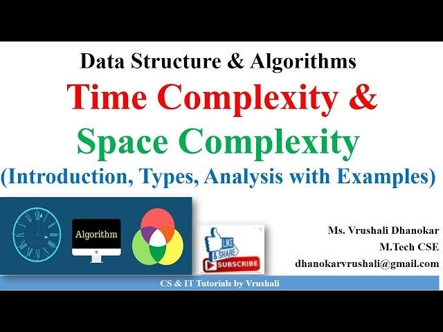 Birendra Kumar on LinkedIn: Time and space complexity in data structures Birendra Kumar on LinkedIn: Time and space complexity in data structures
