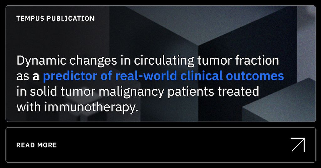 Tempus AI on LinkedIn: xM Monitor, a ctDNA assay employing a novel ... Tempus AI on LinkedIn: xM Monitor, a ctDNA assay employing a novel ...