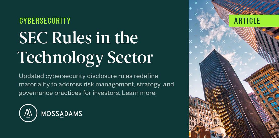 SEC rules on cybersecurity disclosure rules | Richard Croghan posted on ... SEC rules on cybersecurity disclosure rules | Richard Croghan posted on ...
