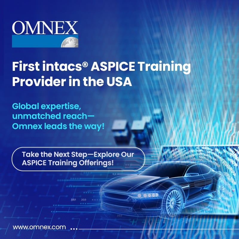 Omnex Inc on LinkedIn: #omnex #intacs #aspice #training #usa # ... Omnex Inc on LinkedIn: #omnex #intacs #aspice #training #usa # ...