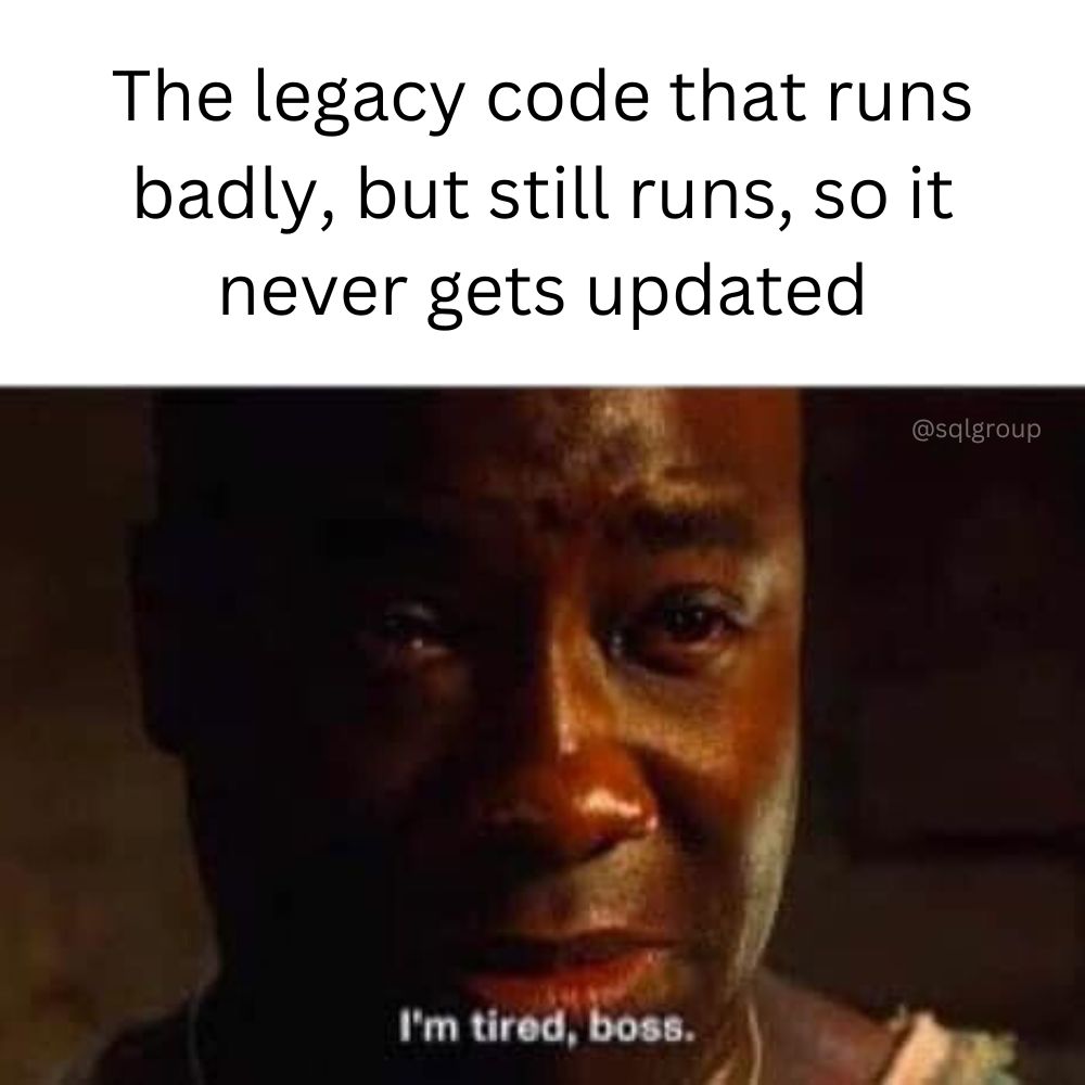 SQL Solutions Group on LinkedIn: #sqlmeme #sqlfunny #sqldba #sqlfam # ... SQL Solutions Group on LinkedIn: #sqlmeme #sqlfunny #sqldba #sqlfam # ...