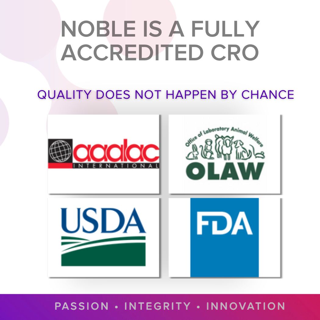 Compliance| Preclinical CRO Ensuring Compliance | Noble Life Sciences Inc Compliance| Preclinical CRO Ensuring Compliance | Noble Life Sciences Inc