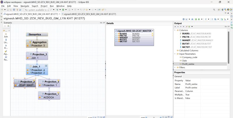 Multiple Input parameter in Hana Calculation graphical view #itpfed ... Multiple Input parameter in Hana Calculation graphical view #itpfed ...