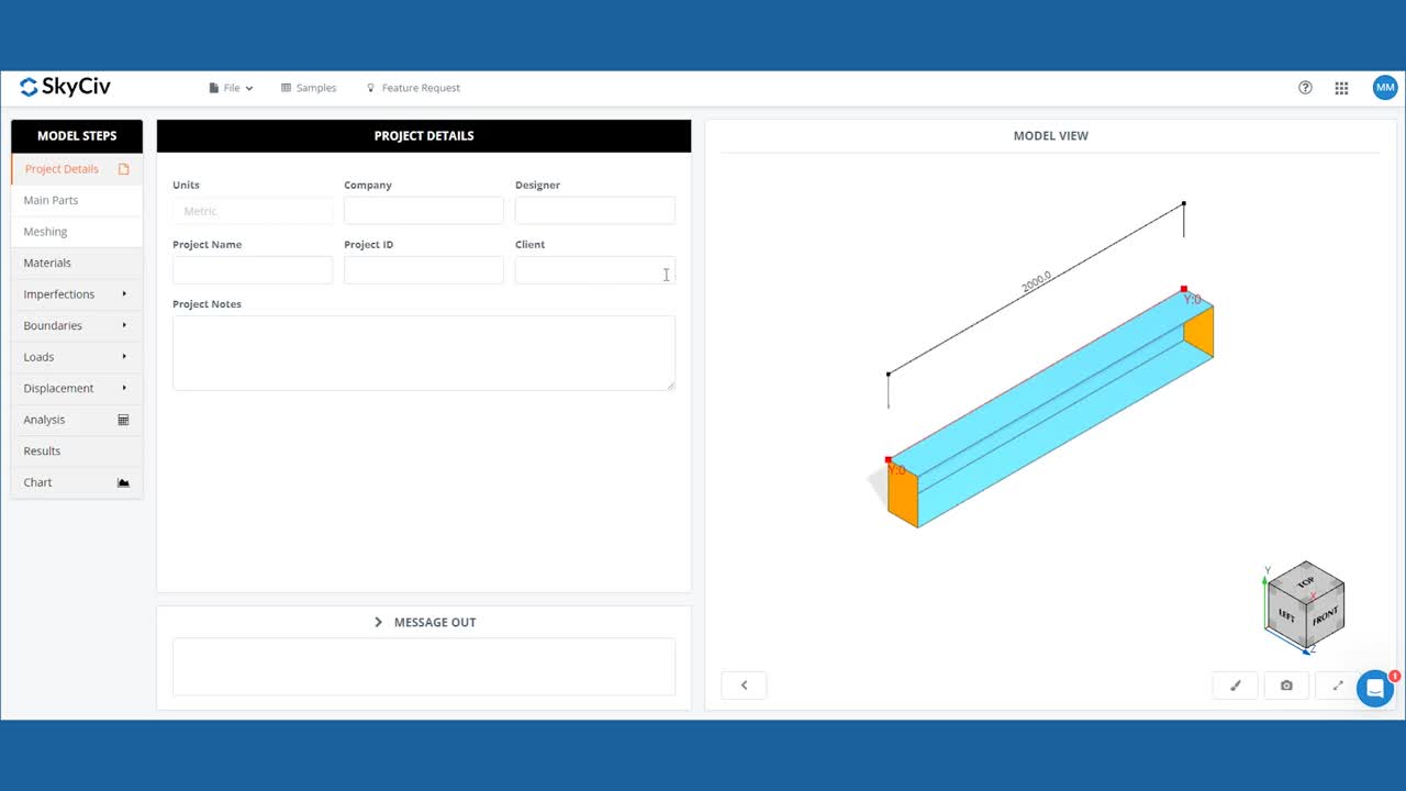 How to analyze a thin steel plate profile with SkyCiv software | SkyCiv ... How to analyze a thin steel plate profile with SkyCiv software | SkyCiv ...