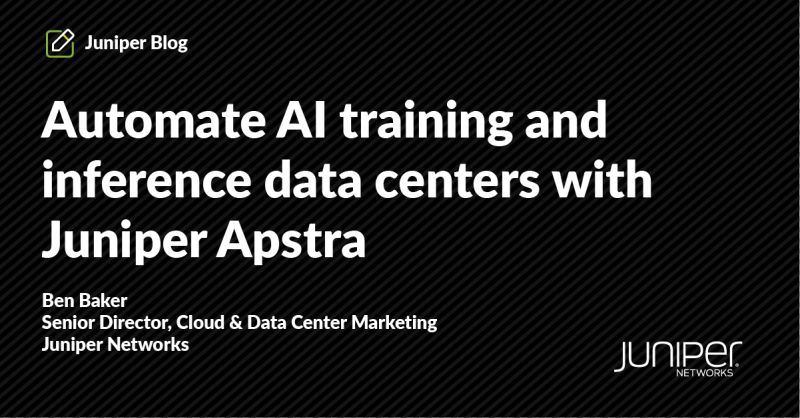 Nikhil R. on LinkedIn: Automate AI training and inference data centers ... Nikhil R. on LinkedIn: Automate AI training and inference data centers ...