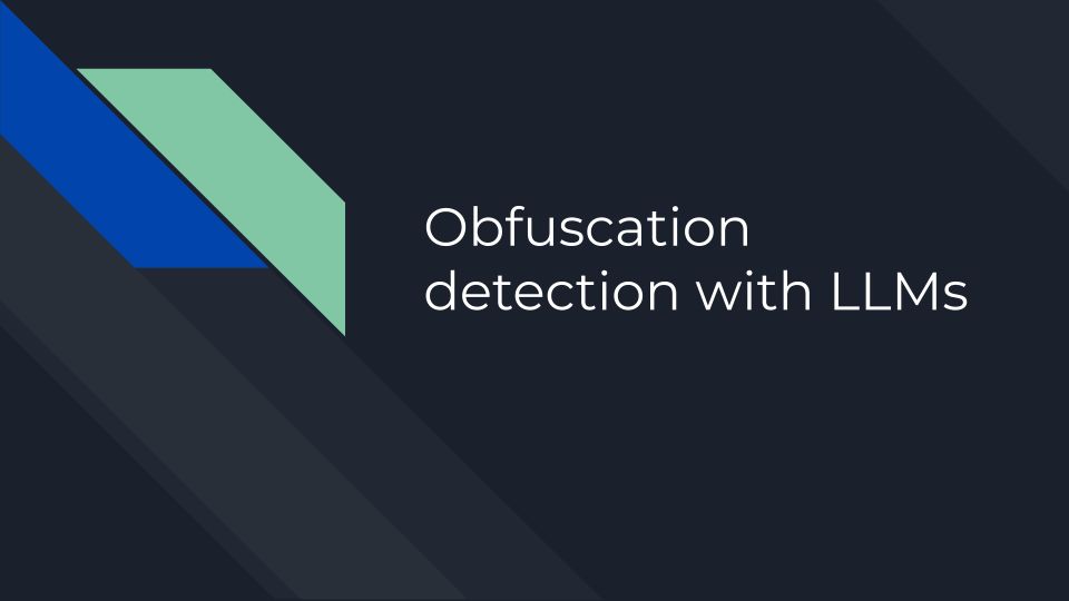 Yamamah IT&CS LLC on LinkedIn: Detecting Obfuscated Command-lines with ... Yamamah IT&CS LLC on LinkedIn: Detecting Obfuscated Command-lines with ...