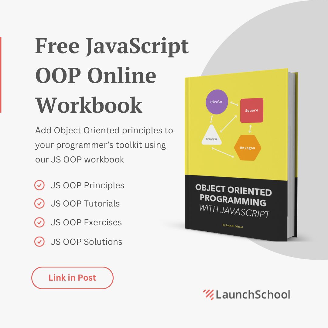 Launch School on LinkedIn: #oop #launchschool #learntocode ... Launch School on LinkedIn: #oop #launchschool #learntocode ...