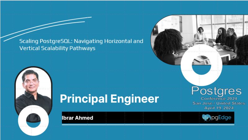 Learn about scalability from Ibrar Ahmed | pgEdge posted on the topic ... Learn about scalability from Ibrar Ahmed | pgEdge posted on the topic ...