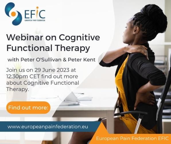 European Pain Federation EFIC on LinkedIn: Our Webinar on Cognitive ... European Pain Federation EFIC on LinkedIn: Our Webinar on Cognitive ...