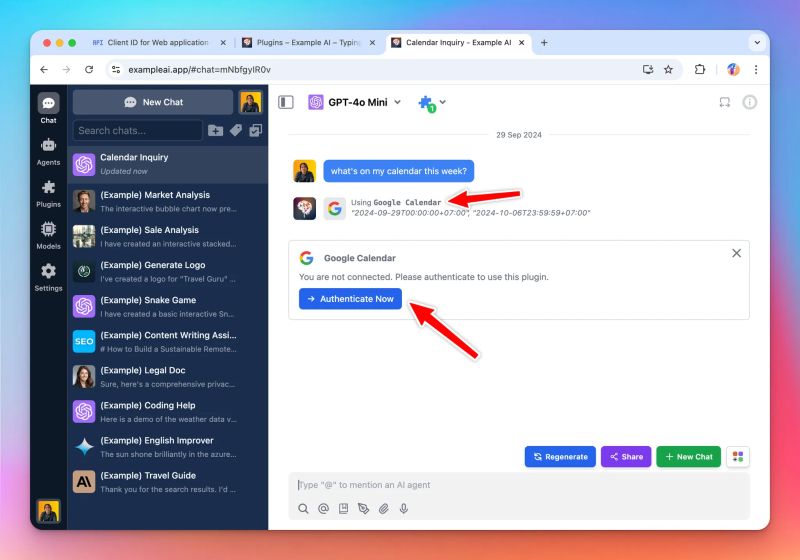 TypingMind on LinkedIn: Tutorial: Google Calendar Plugin with OAuth 2.0 TypingMind on LinkedIn: Tutorial: Google Calendar Plugin with OAuth 2.0