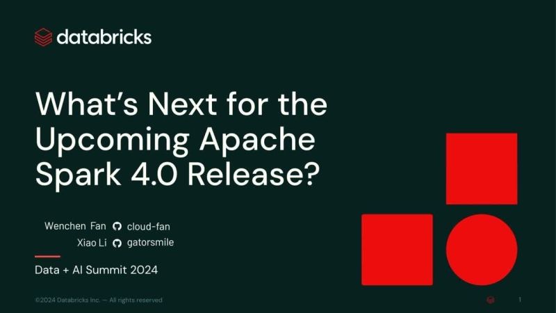 Soumil S. on LinkedIn: What’s Next for the Upcoming Apache Spark 4.0? Soumil S. on LinkedIn: What’s Next for the Upcoming Apache Spark 4.0?