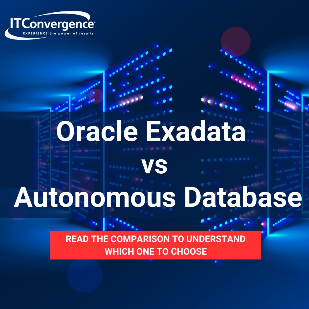 IT Convergence on LinkedIn: #data #oracle #exadata #autonomousdatabase ... IT Convergence on LinkedIn: #data #oracle #exadata #autonomousdatabase ...