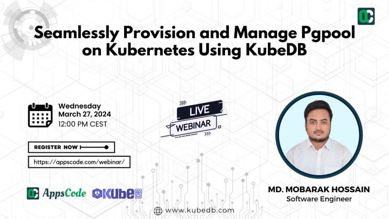 #kubedb #kubernetespgpool #pgpool | AppsCode Inc. #kubedb #kubernetespgpool #pgpool | AppsCode Inc.