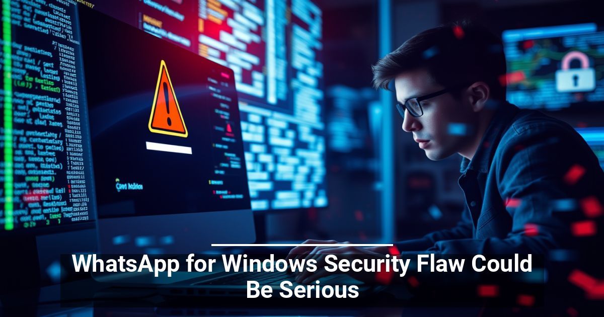 The Critical Update inc on LinkedIn: WhatsApp for Windows Security Flaw ... The Critical Update inc on LinkedIn: WhatsApp for Windows Security Flaw ...