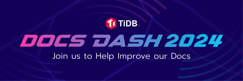 Erchun Wu on LinkedIn: TiDB Docs Dash Erchun Wu on LinkedIn: TiDB Docs Dash