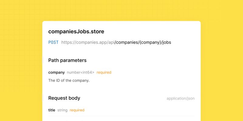 Laravel News on LinkedIn: Automated API documentation generation for ... Laravel News on LinkedIn: Automated API documentation generation for ...