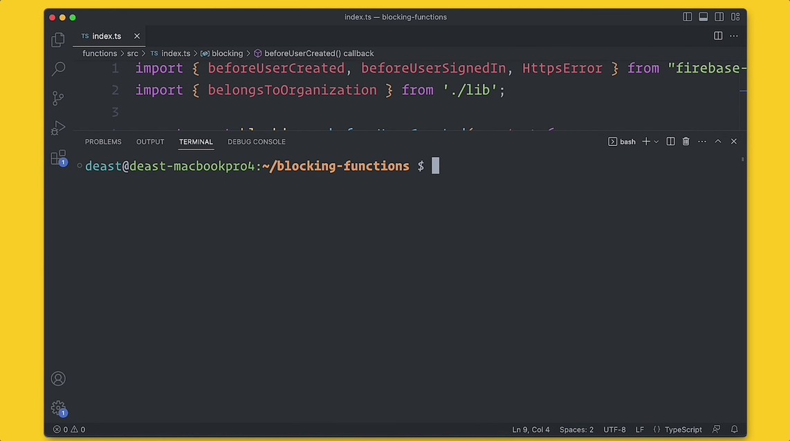 Firebase on LinkedIn: How (and why!) to deploy a blocking function with ... Firebase on LinkedIn: How (and why!) to deploy a blocking function with ...