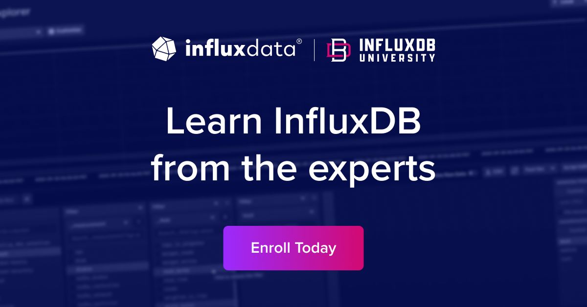InfluxData on LinkedIn: #influxdb #timeseries #database InfluxData on LinkedIn: #influxdb #timeseries #database