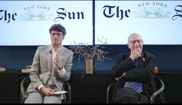The New York Sun on LinkedIn: Legal Scholar Alan Dershowitz, in Parley ... The New York Sun on LinkedIn: Legal Scholar Alan Dershowitz, in Parley ...