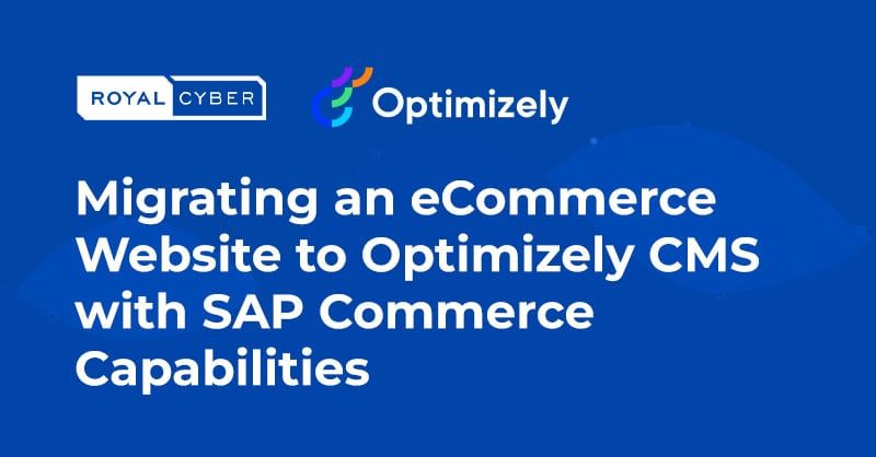 Royal Cyber Inc. on LinkedIn: Migrating an eCommerce Website to ... Royal Cyber Inc. on LinkedIn: Migrating an eCommerce Website to ...