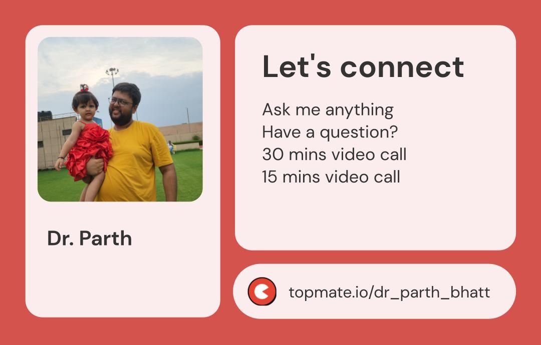 Parth Bhatt Bhatt on LinkedIn: Dr. Parth Bhatt Parth Bhatt Bhatt on LinkedIn: Dr. Parth Bhatt