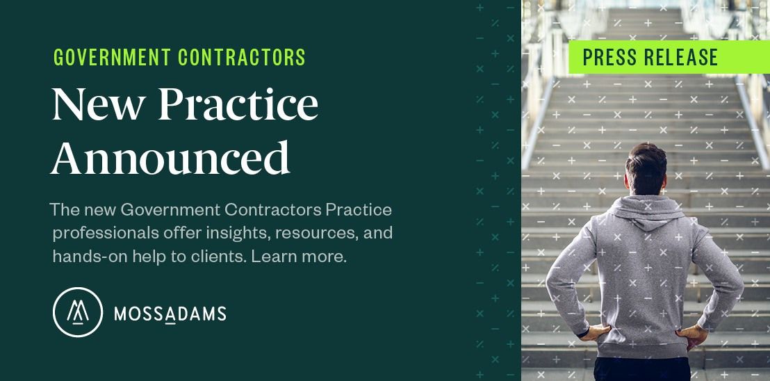Moss Adams on LinkedIn: Moss Adams Launches Government Contractors Practice Moss Adams on LinkedIn: Moss Adams Launches Government Contractors Practice
